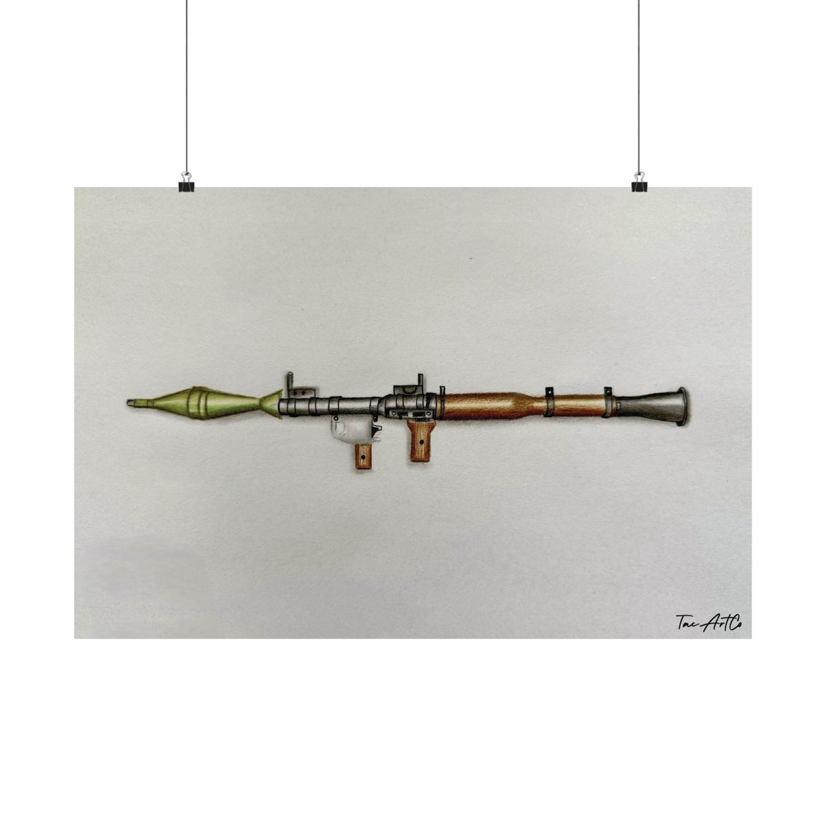 RPG Sketch - Matte Poster – TacArt