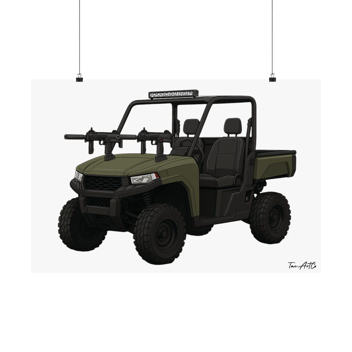 UTV Technical - Matte Poster – TacArt